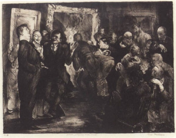 Artists judging works of art by George Bellows on artnet