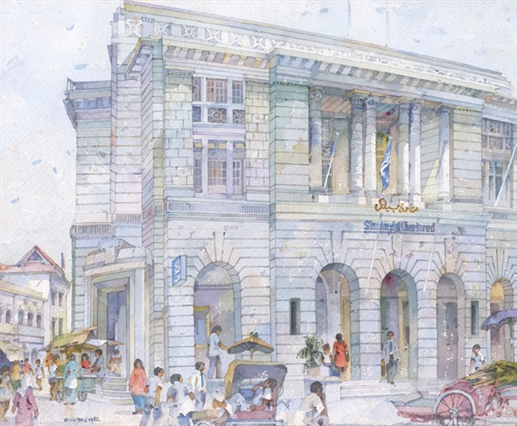Chartered Bank By Tan Choon Ghee On Artnet