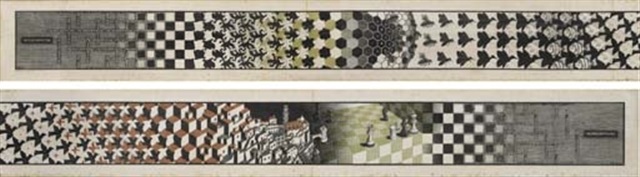 M C Escher Metamorphosis Ii