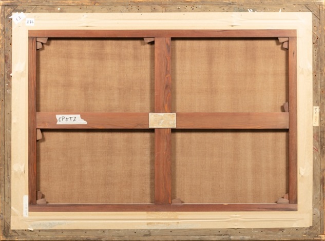 Lady Alice and Lady Blanche Egerton with three dogs by Alfred de Dreux ...