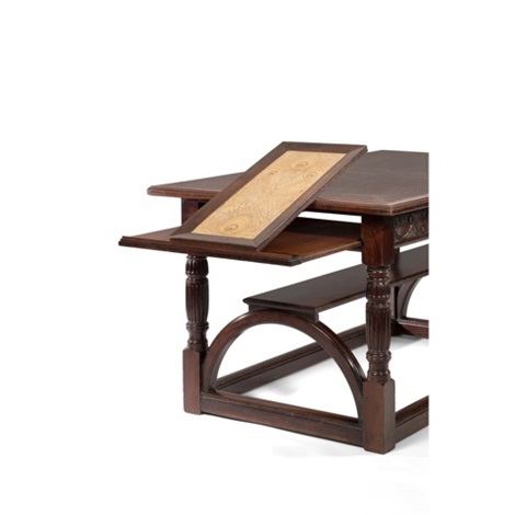 DRAWING, PRINT AND FOLIO TABLE, 1888 by George Faulkner Armitage on artnet