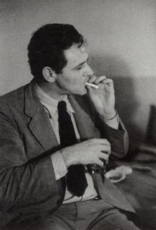 Portrait of James Agee, smoking by Walker Evans on artnet