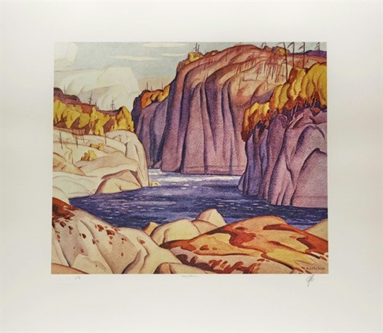 A.J. Casson The Group of Seven Commemorative Anniversary Suite Folio ...