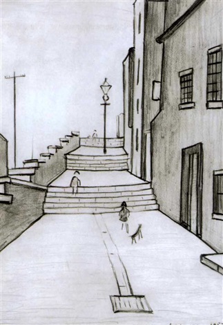 The steps by L.S. Lowry on artnet