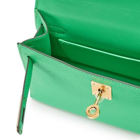 Vert Comics Chèvre Mysore Mini Kelly II 20 Sellier Gold Hardware, 2023 ...