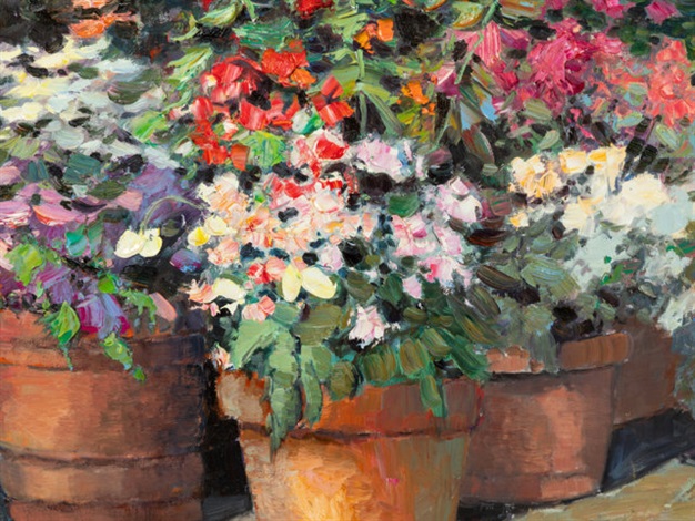 Floral Still Life by Kent R. Wallis on artnet