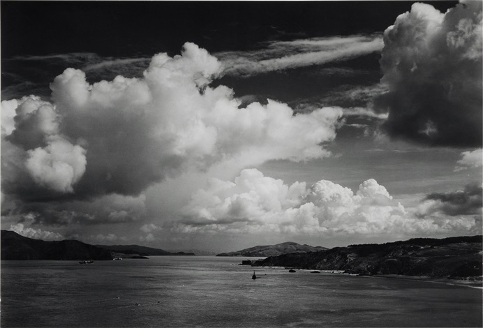 The Golden Gate Before the Bridge by Ansel Adams on artnet