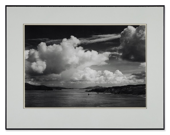 The Golden Gate Before the Bridge by Ansel Adams on artnet