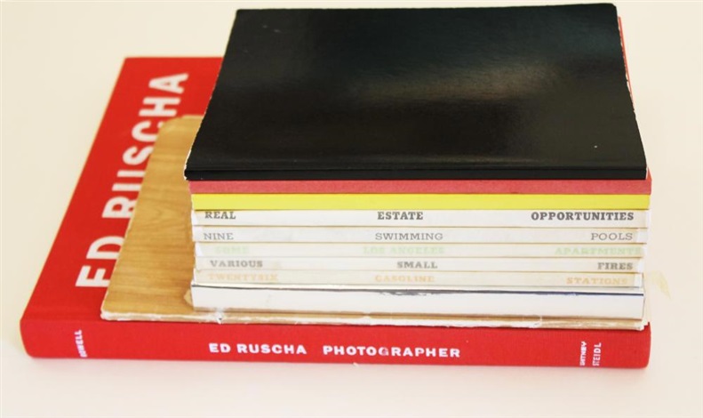 A Collection of Artists Books by Ed Ruscha on artnet