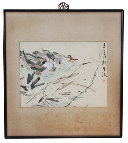 Yuan Yang Ducks by Chen Wen Hsi on artnet