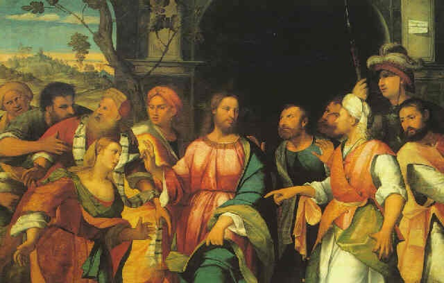 Christ and the adulteress by Rocco Marconi on artnet