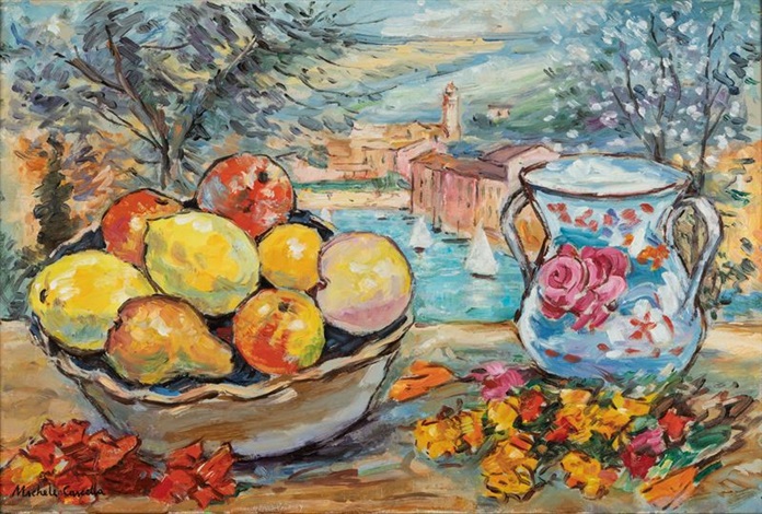 Natura morta a Portofino by Michele Cascella on artnet