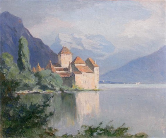 Le château de Chillon by Edgard Bouillette on artnet