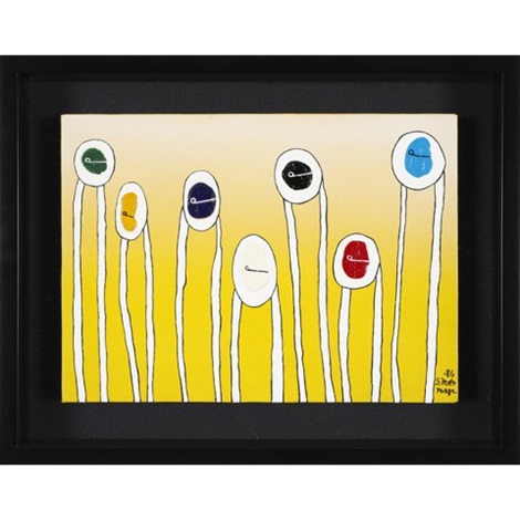 SEVEN EXCITED COLORS by Sadamasa Motonaga on artnet