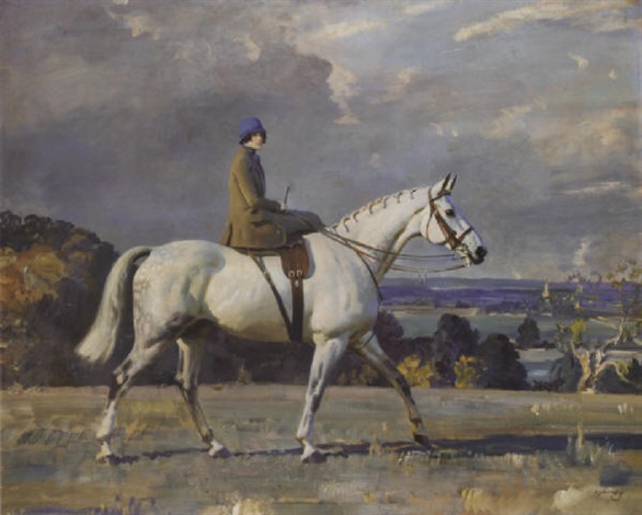 Beryl Riley-Smith on Snowflake by Sir Alfred Munnings on artnet