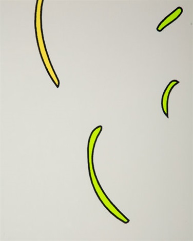 Exploding Cell Grey Plume by Peter Halley on artnet