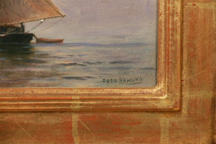 Hudson River schooners by Fred Pansing on artnet