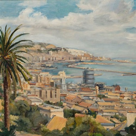 Baie dAlger vue de Kouba by Emile Bou on artnet