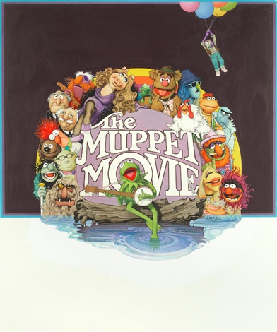 The Muppets Original unused poster artwork for the film The Muppet ...