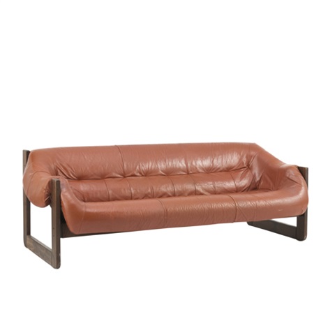 PERCIVAL LAFER MP-091 THREE SEAT SOFA FOR LAFER S.A. by Percival Lafer ...