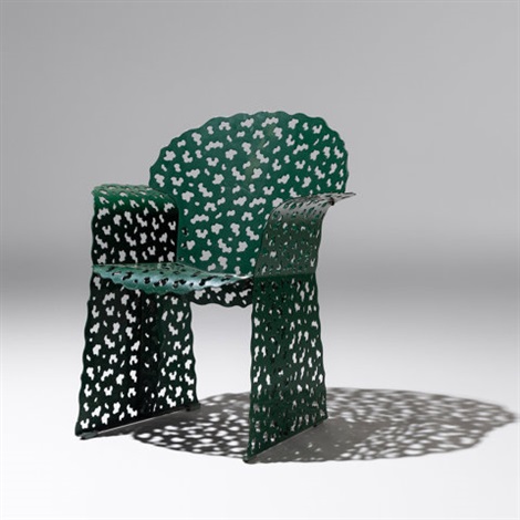 Topiary bench and pair of chairs, c. 2007 by Richard Schultz on artnet