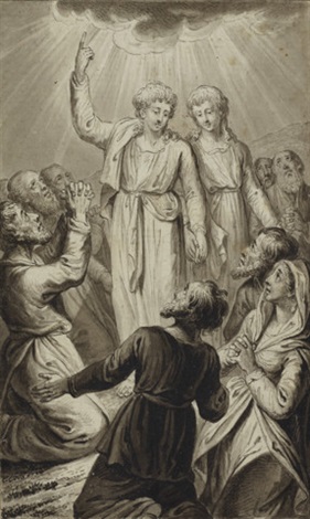 An Old Prophet Preaching by Henry Fuseli on artnet