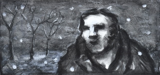 Drawing Man and Trees by Peter Booth on artnet