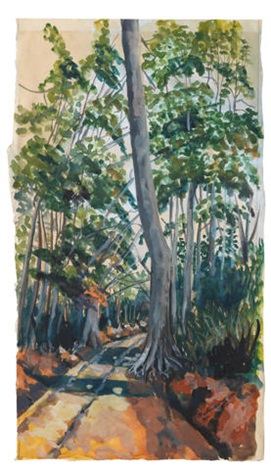 Forest Scenes i-ii by Ben Enwonwu on artnet