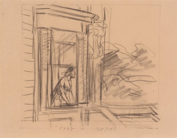 Study for Cape Cod Morning by Edward Hopper on artnet