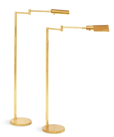 Pair Of Koch Lowy Brass Floor Lamps by Koch & Lowy on artnet