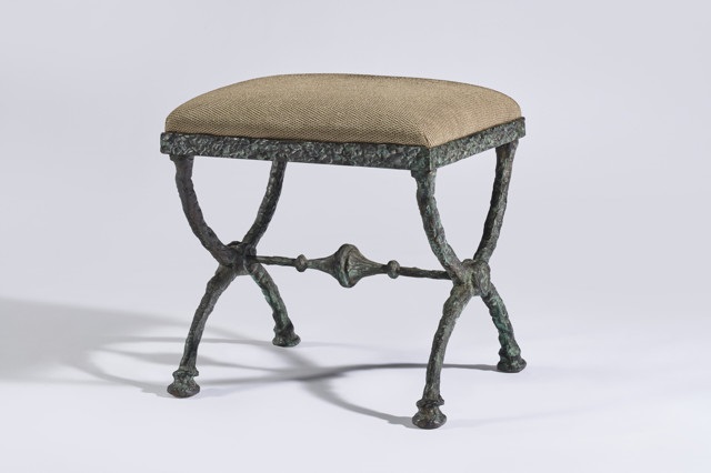 PAIR OF X FORM STOOLS, TROISIÈME VERSION, DESIGNED CIRCA 1960 by Diego ...