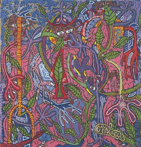 Personnages by Robert Combas on artnet