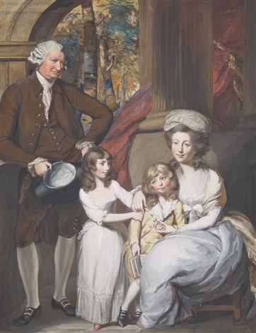 Portrait of the Drake Family Vice-Admiral Francis William Drake 1724 ...