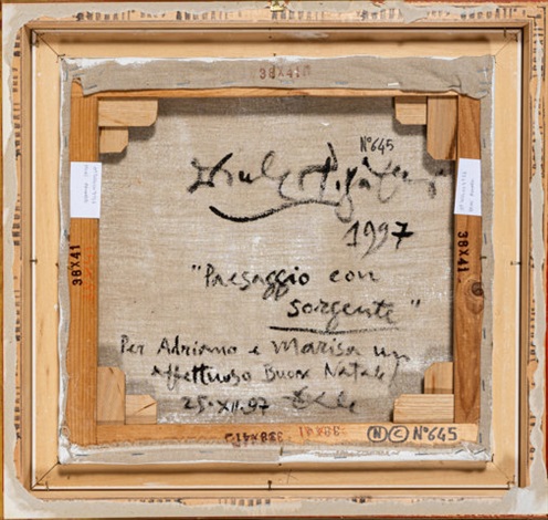 Paesaggio con sorgente by Ercole Pignatelli on artnet