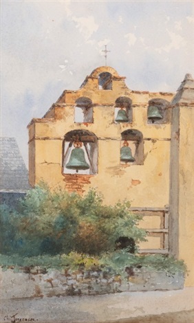 Mission San Luis Rey by Christian Jorgensen on artnet