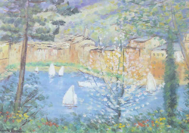 Portofino by Michele Cascella on artnet