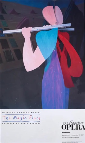 The Magic Flute, poster for the San Francisco Opera 65th Season ...