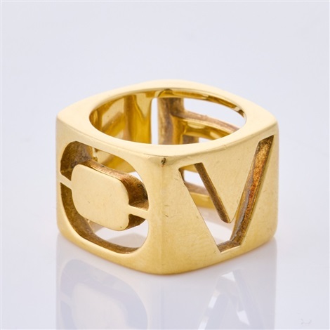 18ct Yellow Gold, LOVE Band by Donald Claflin by Donald Clafin on artnet