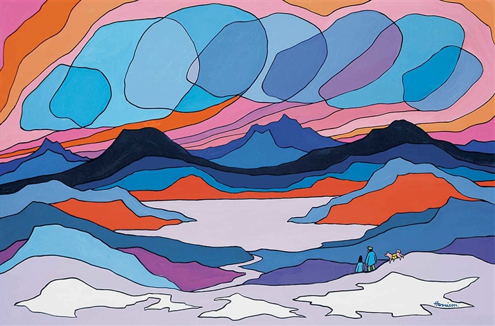 Wild Yukon by Ted Harrison on artnet