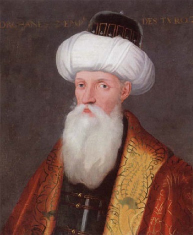 Portrait of Orchan, Emperor of Turkey by French School (19) on artnet