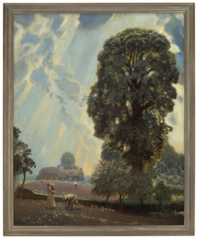 Rejoicing after the rain Early Summer by Sir George Clausen on artnet
