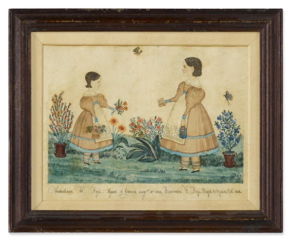 Adaline and Hannah Foss of Strafford, New Hampshire by Joseph H. Davis ...