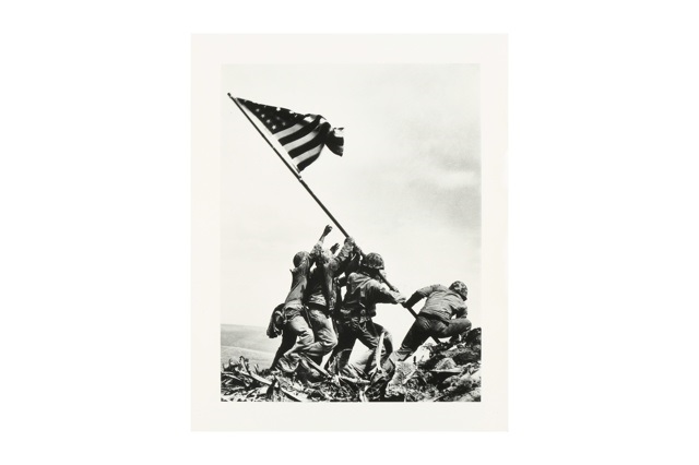RAISING THE FLAG AT IWO JIMA by Joe Rosenthal on artnet