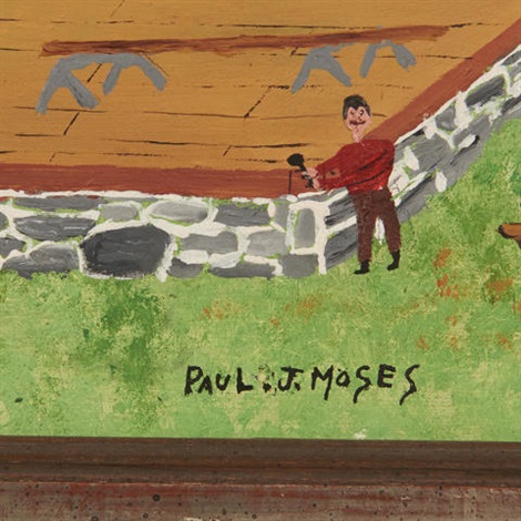 Barn Raising by Paul Moses on artnet