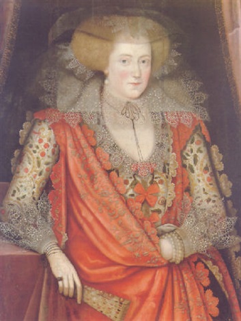 Portrait of Frances Knyvett, Countess of Rutland by Marcus Gerards the ...