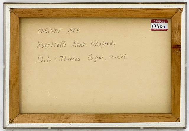 Christo and Jeanne-Claude Wrapped Kunsthalle, Bern Switzerland by ...