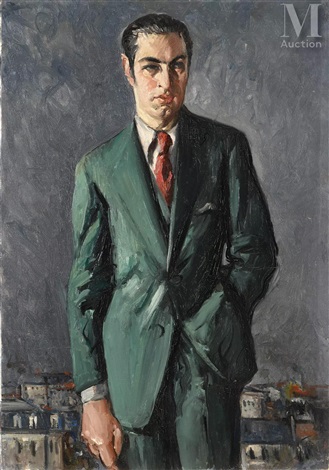 Le jeune homme dans la ville by Georges Hanna Sabbagh on artnet
