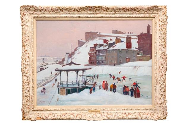 THE SKATING RINK, DUFFERIN TERRACE by Robert Wakeham Pilot on artnet