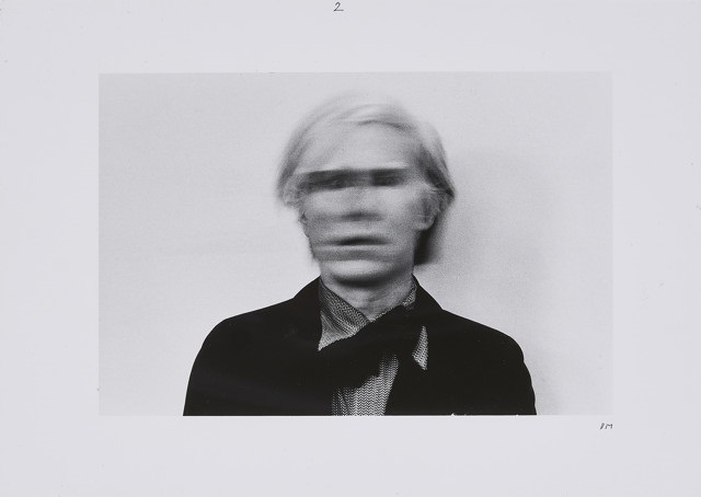 Portrait of Andy Warhol, 1973 by Duane Michals on artnet