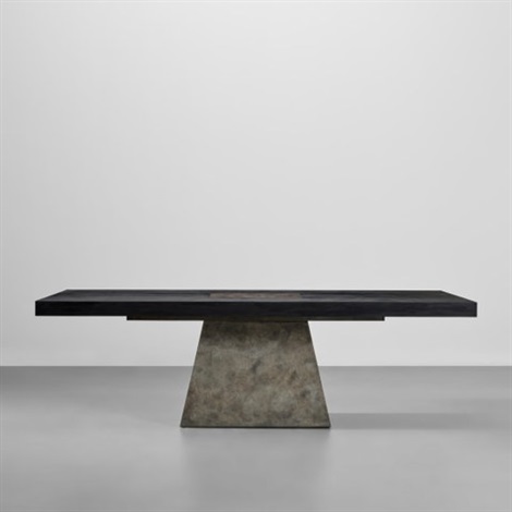 Custom Plug table, from the Unique edition by Rick Owens on artnet